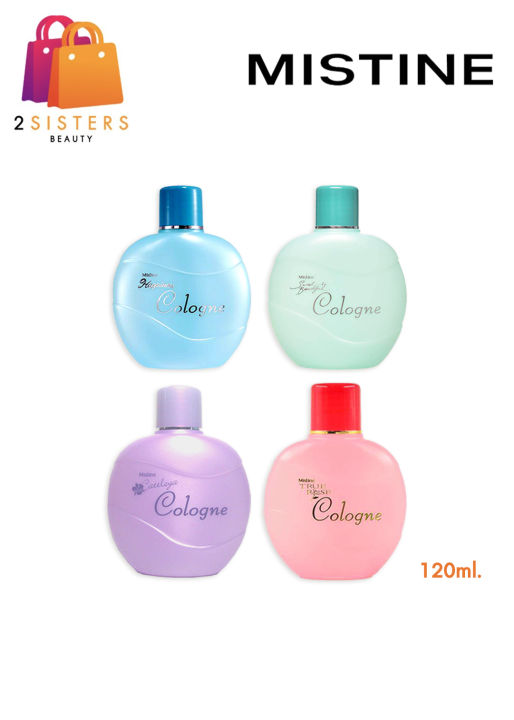 Mistine Cologne 120 ml. มิสทิน โคโลญจน์ (คละกลิ่น) | Lazada.co.th