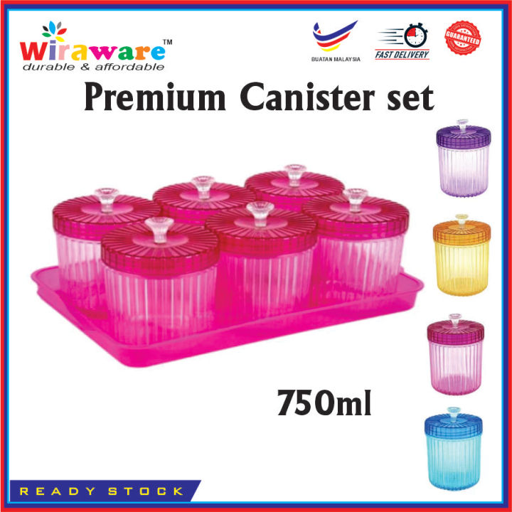6pcs Set Bekas Kuih Raya Set / Cookies Container Set / Bekas Kuih Raya ...