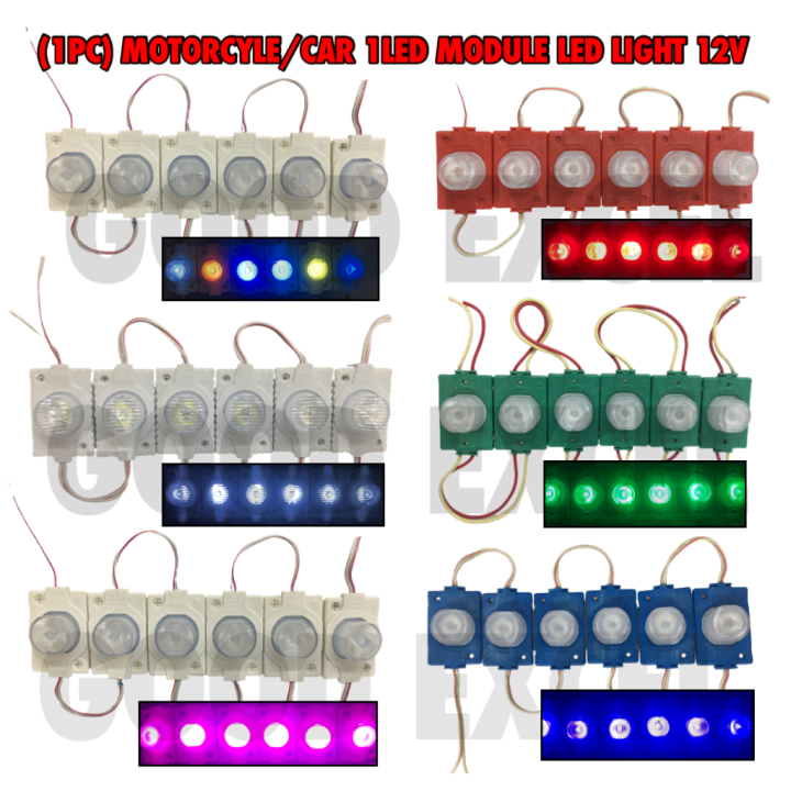 OSCPA (1pcs) LED LIGHT SIGNAL LED 12V 3W car MODULE (GOOD QUALITY ...