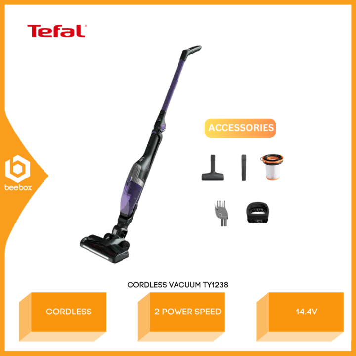 Tefal TY2079 Vacuum Cleaner X-Force Flex Handheld Stick Cordless Flexi ...