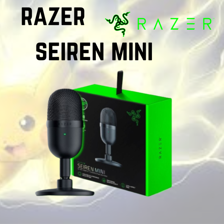 Razer Condenser Microphone Seiren Mini Complete Set For Live Streaming ...