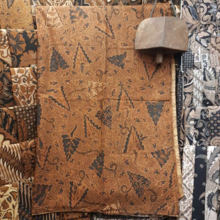 Kain Batik Solo TULIS lumbu kencana sogan | Lazada Indonesia