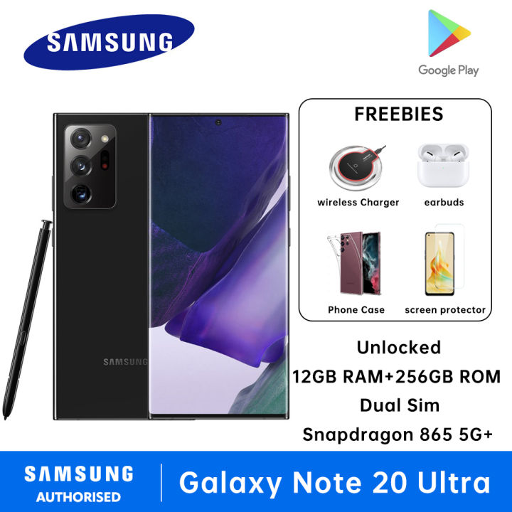 Samsung Galaxy Note 20 Ultra 5G Smartphone Dual Sim 12GB RAM + 256GB ...