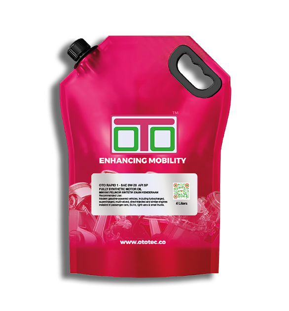 OTO RAPID2 10W30 /10W40 /15W40 4L SYNTHETIC BLEND ENGINE OIL Minyak ...
