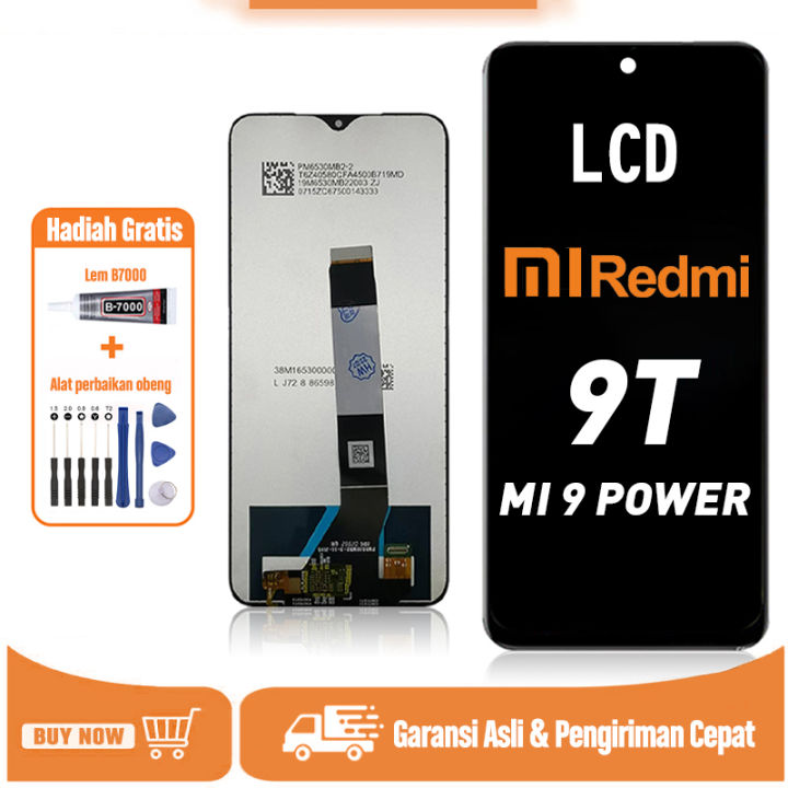 LCD Redmi 9T / MI 9 POWER Original TOUCHSCREEN Kompatibel Untuk Fullset ...