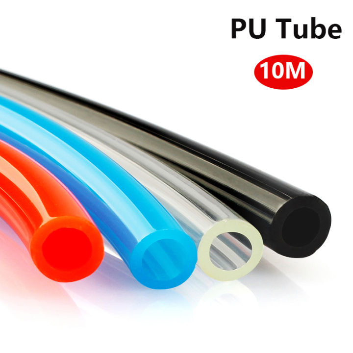 WEPHOTO PU Tube 10M 4mm 6mm 8mm 10mm 12mm Pneumatic Pipe Air Water Gas Hose Tube OD 4x2.5 6x4 ...
