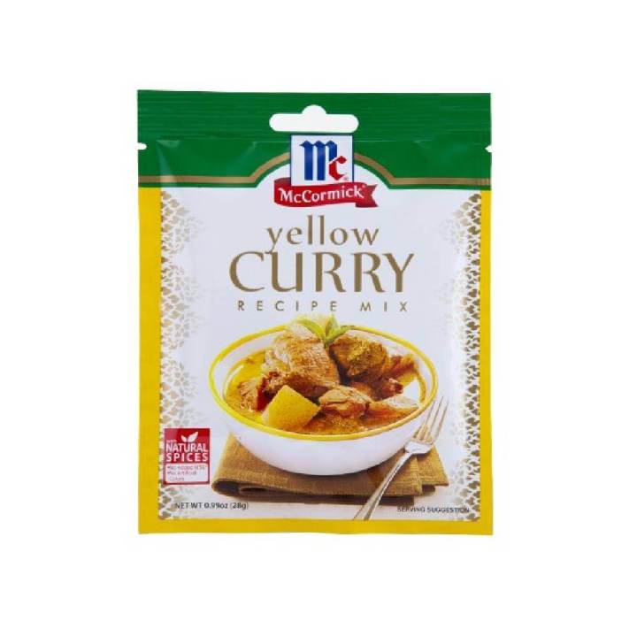 McCormick Yellow Curry Mix (28g) | Lazada PH