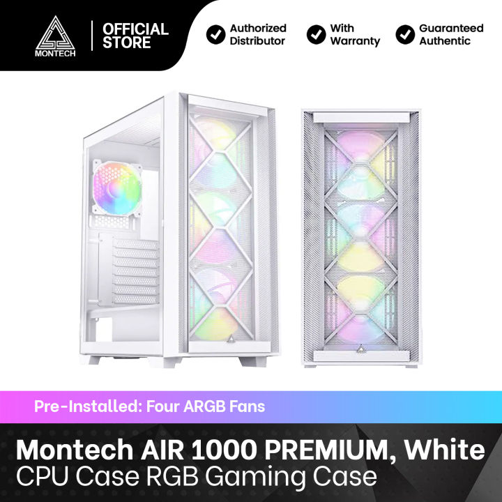 Montech AIR 1000 Premium Premium Experience Extreme Cooling Performance CPU Case | Lazada PH