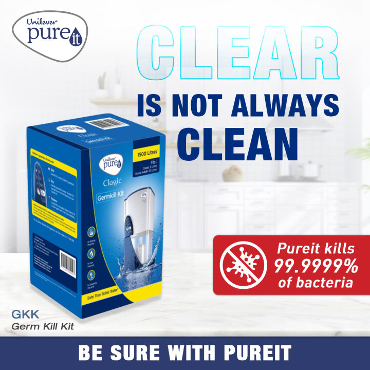 Pureit by Winland Germkill Filter 1500 L for Classic Pureit Water ...