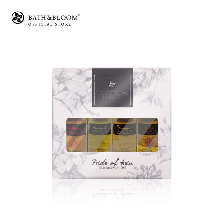 BATH & BLOOM Pride of Asia Collection Massage Oil Set บาธ แอนด์ บลูม ไพ ... BATH & BLOOM Pride of Asia Collection Massage Oil Set บาธ แอนด์ บลูม ไพ ...