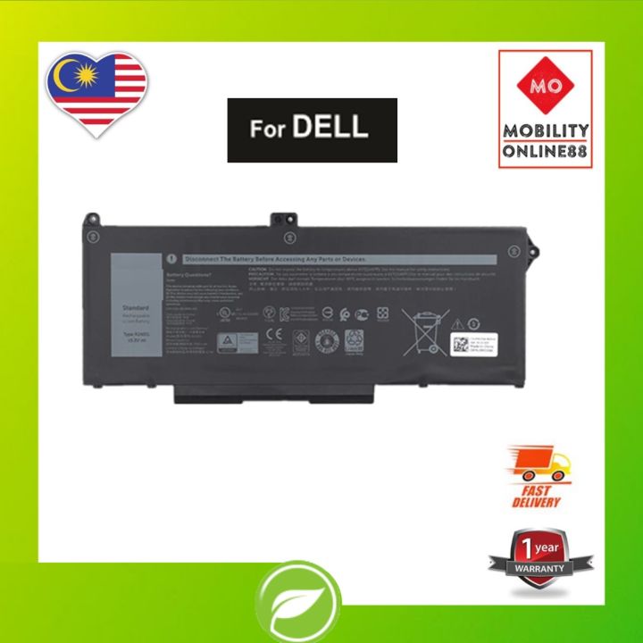 Dell Latitude 5420 5520 Precision 3560 RJ40G - Type A Notebook Laptop ...