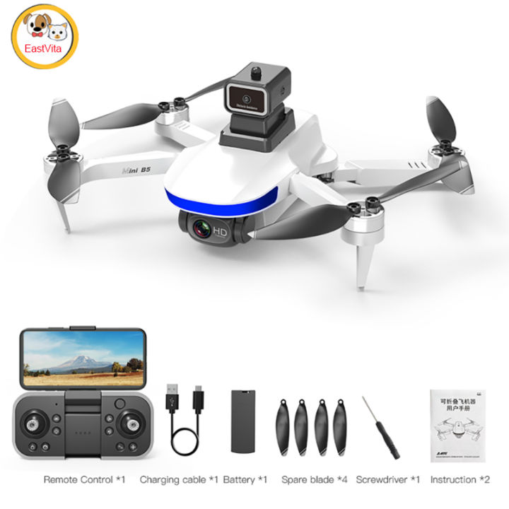 2.4g Remote Control Mini Drone Brushless Hd Aerial Photography Folding ...