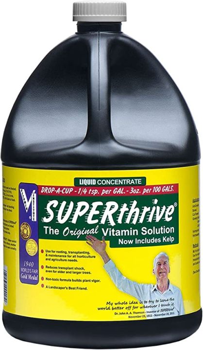 SUPERthrive Liquid Concentrate Original Vitamin Solution For Plants 9 ...
