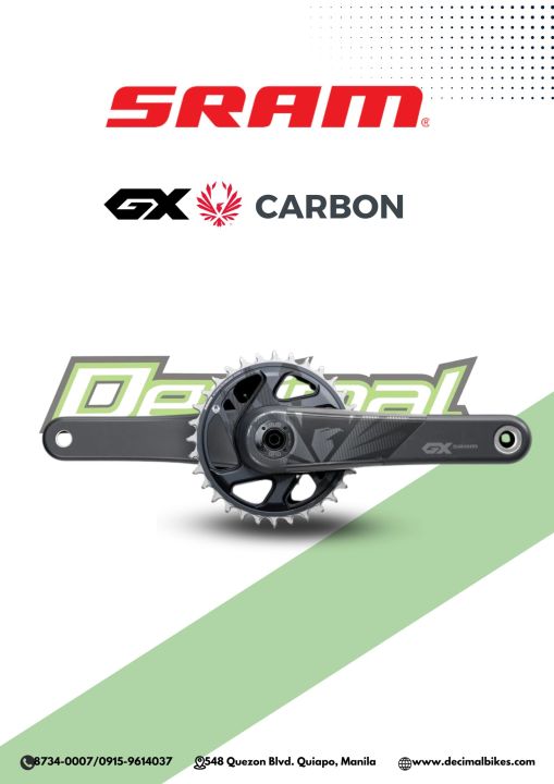 Sram Crank GX Eagle DUB Carbon | Lazada PH