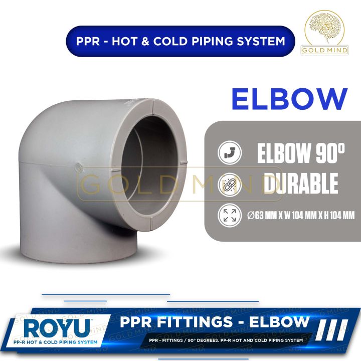 Royu PPR Hot & Cold Piping System Fittings / Water Line | Lazada PH