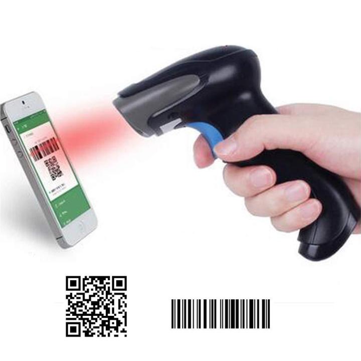 Wireless 1D/2D Barcode and QR Code Scanner Plug and Play Barcode ...