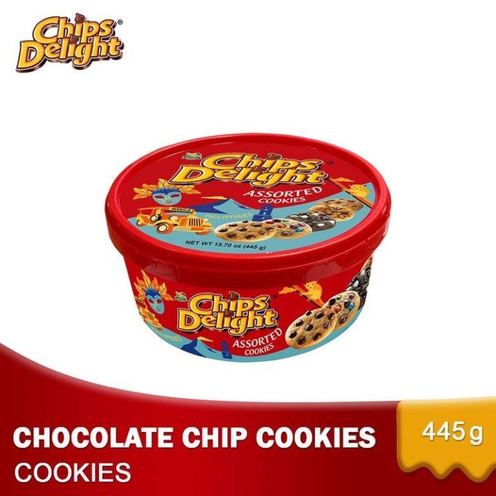 Chips Delight Assorted Cookies Tub 445g | Lazada PH