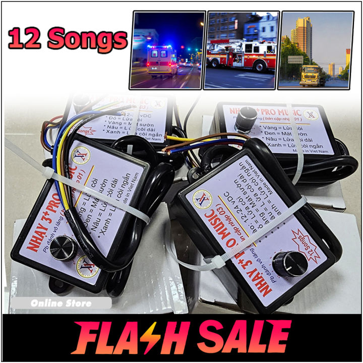 【FLASH SALE】12V24V universal nhay 3 Rro Music Rapid Relay For Truck Car ...