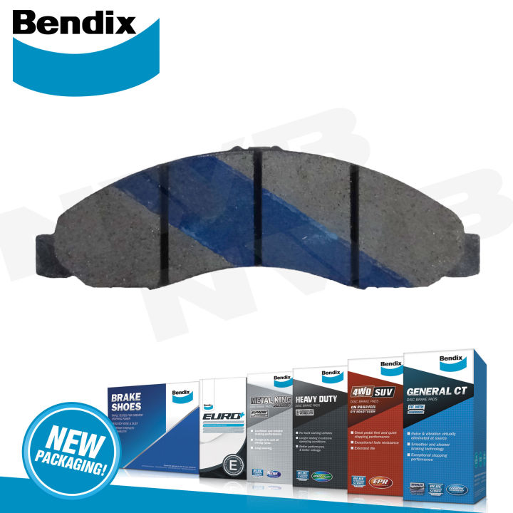 Bendix Brake Pads Front Set GCT for Isuzu Travis 2020-2022 (DB2589 ...
