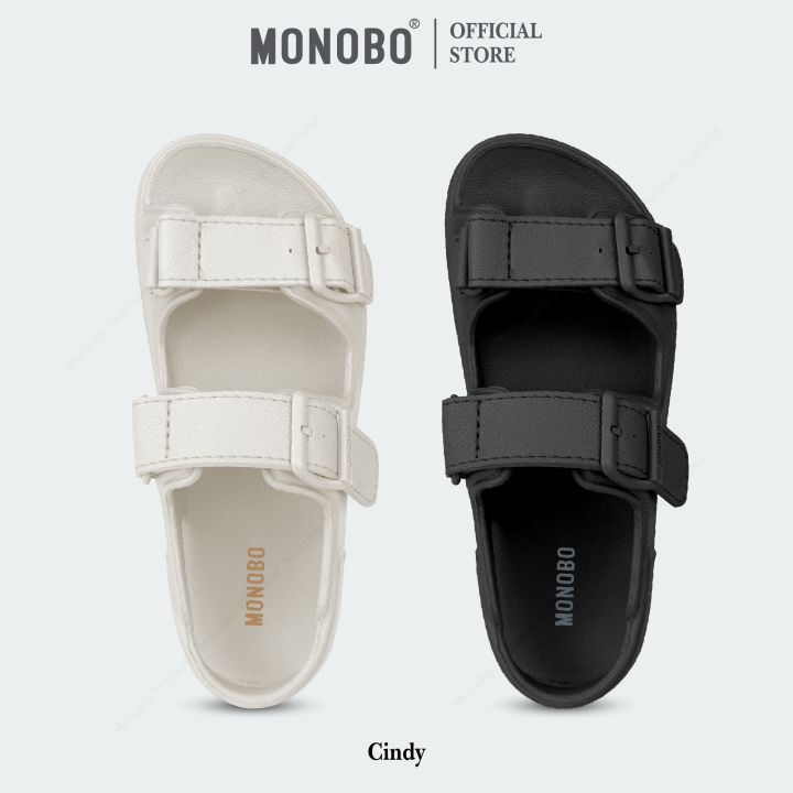 MONOBO รุ่น Marshmallow Cindy รองเท้ารัดข้อแฟชั่น ของแท้ 100% | Lazada ...