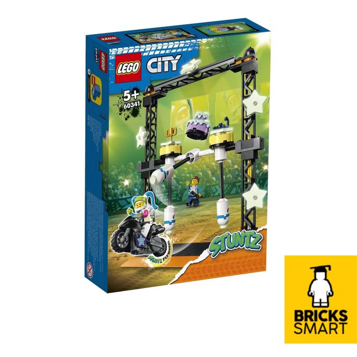 60341 LEGO City The Knockdown Stunt Challenge (117 Pieces) | Lazada