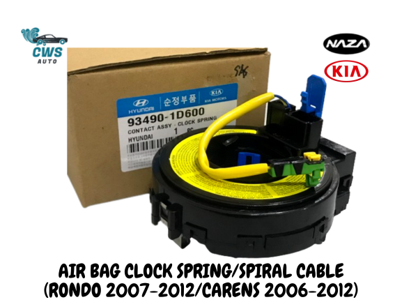 NAZA & KIA AIR BAG CLOCK SPRING / SPIRAL CABLE ASSY FULL PIN FOR NAZA ...