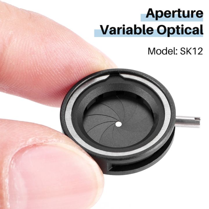 V3[ooj mall]Manual Aperture Adjustable Mechanical Iris Diaphragm Iris ...