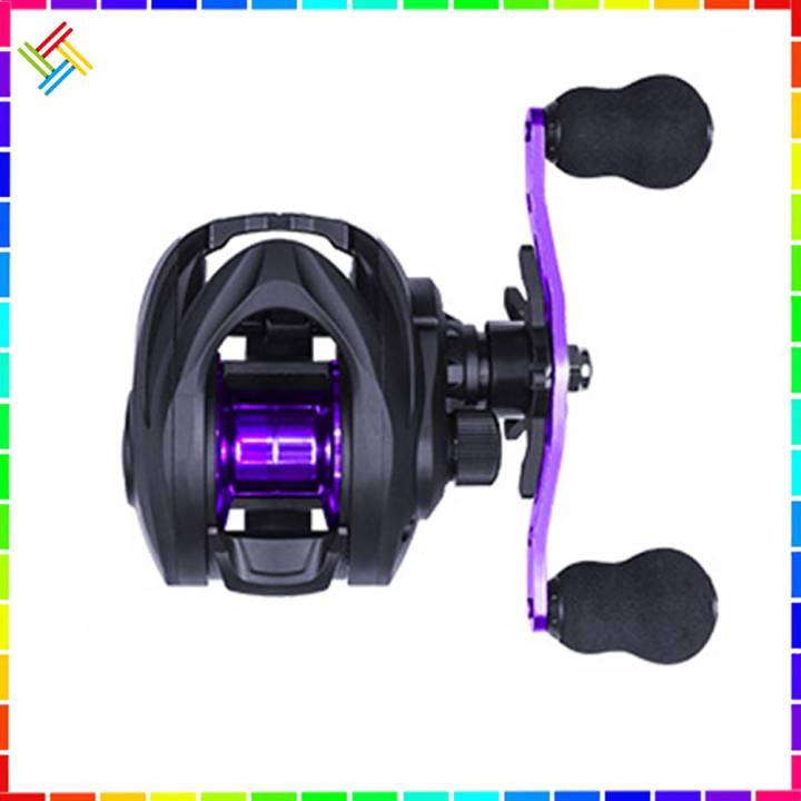 ⚡️Arrived within 3 days⚡️ Low Profile Baitcasting Fishing Reel 8kg Drag 6.3/1 Magnetic Brake ...