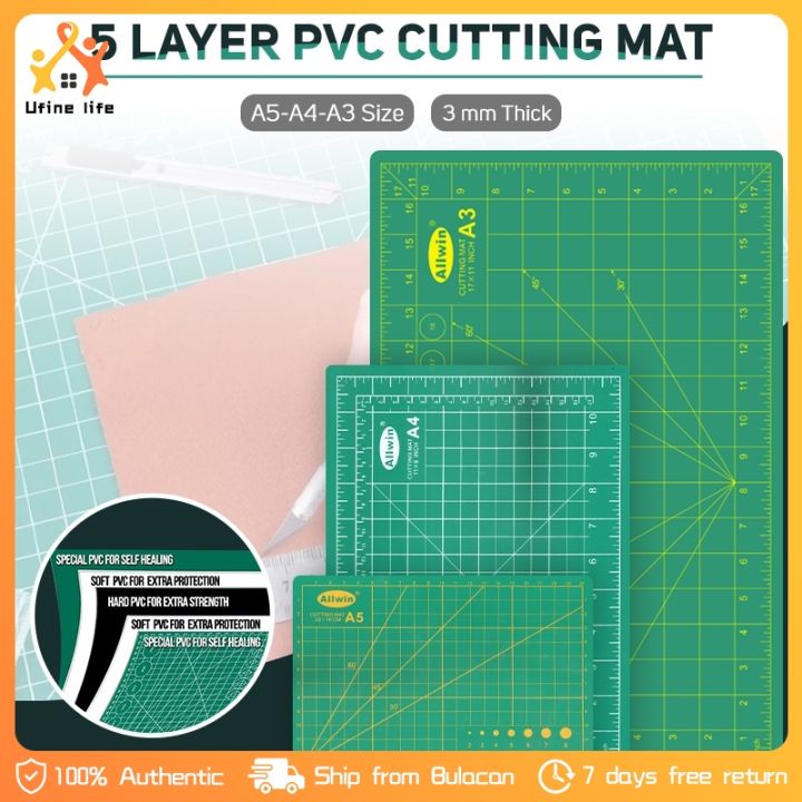 A3/A4 Double Sided Five Layer Pvc Cutting Mat For Hand Tools Self ...