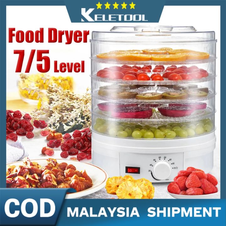 5/7 Level Mesin Pengering Makanan Food Dehydrator Machine Alat ...