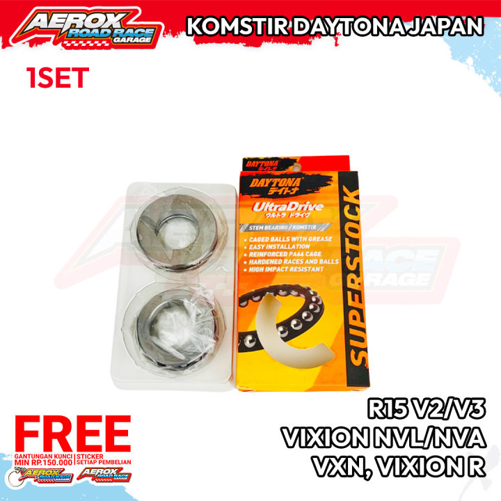 Komstir Daytona Vixion NVA/NVL Vixion Old Yamaha R15 v1 Yamaha R15 v2 ...