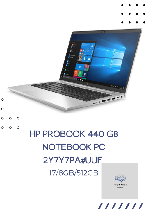 HP ProBook 440 G8 Notebook PC - 2Y7Y7PA#UUF | Lazada