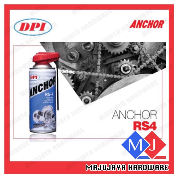 DPI ANCHOR RS-4 High Quality Industrial Lubricant Spray Anti-Rust 400mL ...