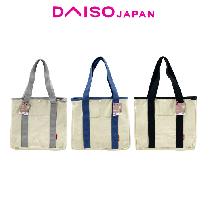 Daiso Canvas Tote Bag | Lazada PH