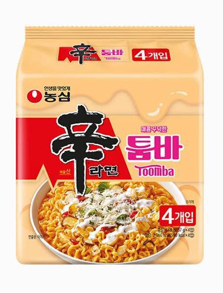Nongshim Shin Ramen TOOMBA SPICY and CREAMY flavor 137g authentic ...