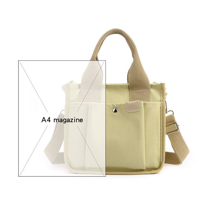 TUPLUS Kvky New Japanese Lotte Canvas Bag Bento Small Bag Handbag Women ...