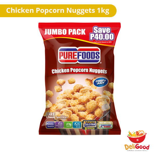Purefoods Chicken Popcorn Nuggets 1kl | Lazada PH