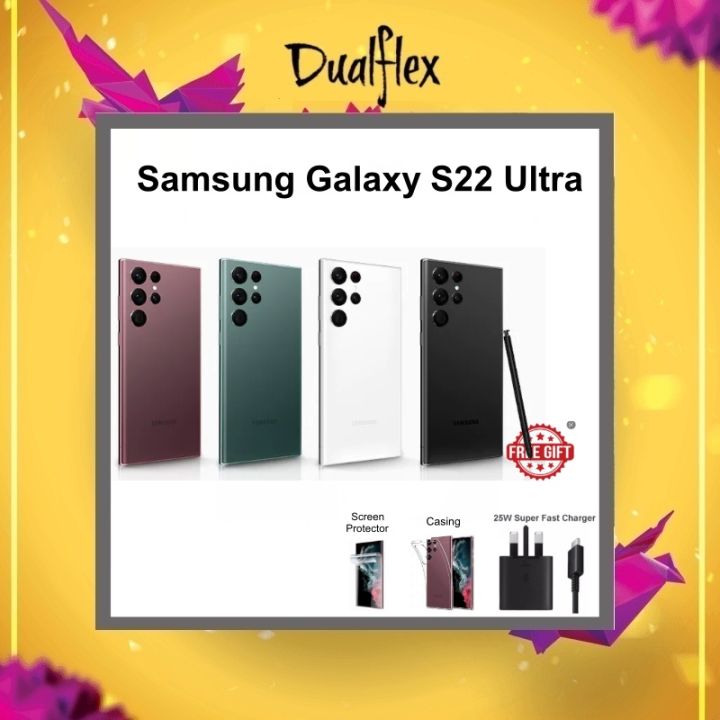 Samsung S22 Ultra Single SIM Dual SIM Snapdragon 8 Gen 1 US KR HK TW ...