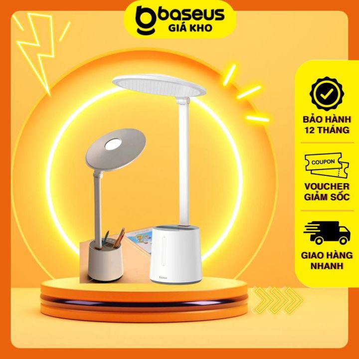 Đèn Điện Để Bàn Baseus Dạng Gập Chống cận thị, nhiều chế độ điều chỉnh ...
