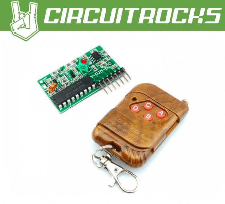 Circuitrocks RF Controller Kit with Remote Control - 315MHz | Lazada PH
