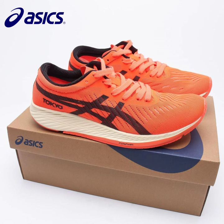 ASICS Carbon Plate Running Shoes METARACER Racing Second Generation ...