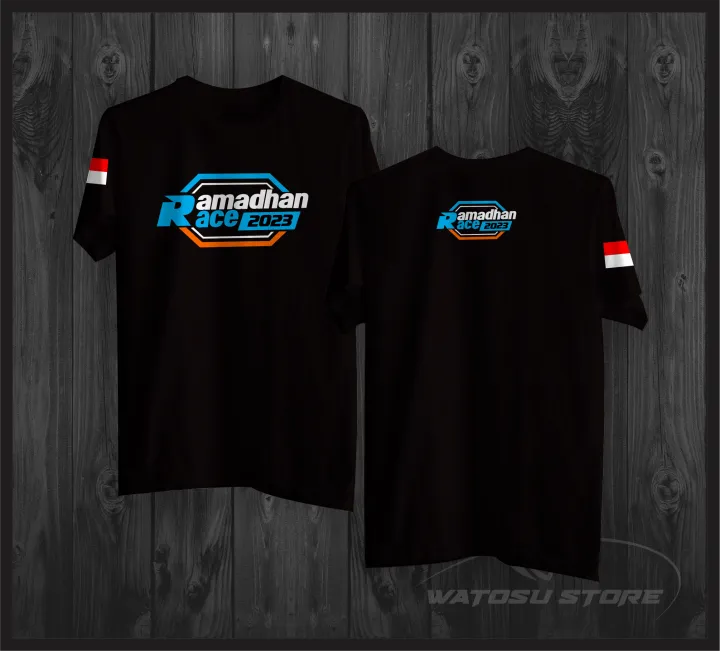 KAOS RAMADHAN RACE 2023 KOMBED 24S (LEBIH TEBAL DARI 30S) ADEM NYAMAN ...