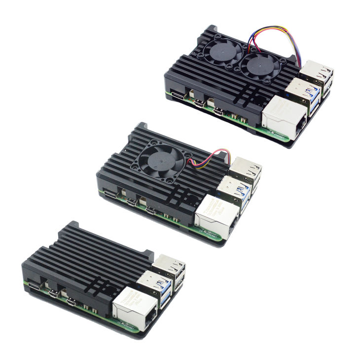 Raspberry Pi Case Aluminum Alloy Case Cover Cooling Protective Box With ...