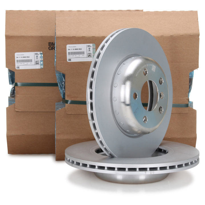 LEE MOTORS AS BMW FRONT BRAKE DISC 34116896652 5 SERIES F10/F11/F18 ...