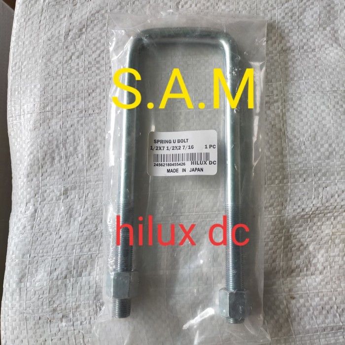 spring u bolt hilux vigo dc/clam per hilux dc | Lazada Indonesia