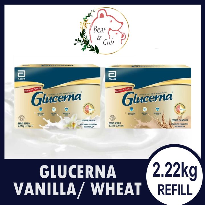 Glucerna 2 22kg Refill Pack Vanilla Wheat тшеmade In Spain For