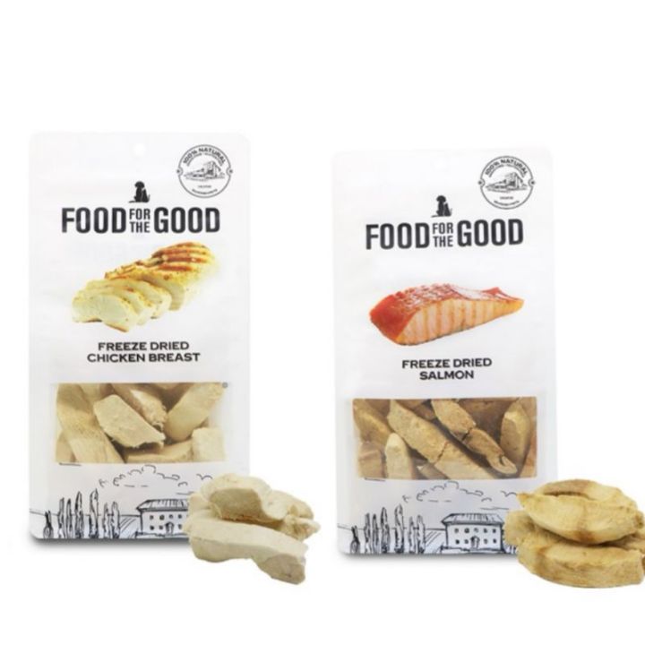 [Bundle Promo] Food For The Good Freezed Dried Cats & Dogs Treats 50g/70g/100g | Lazada Singapore