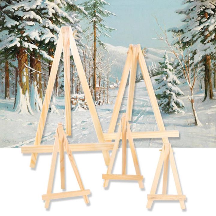 SPENCERRY Painting Sketch Wood Mini Easel Portable Small Desk Stand ...