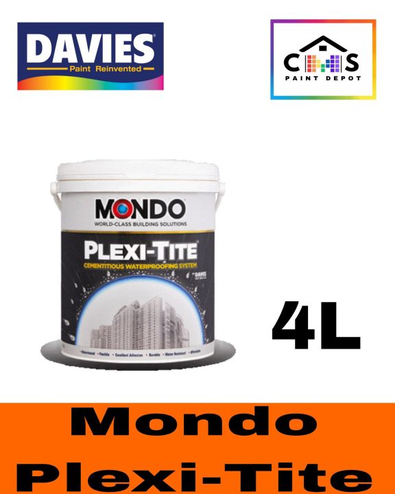 Davies Mondo Plexi Tite Cementitous Water Proofing | Lazada PH