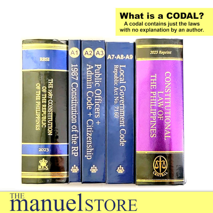 Pocket Codal (2023) - Political Laws - Local Government Code 1987 ...